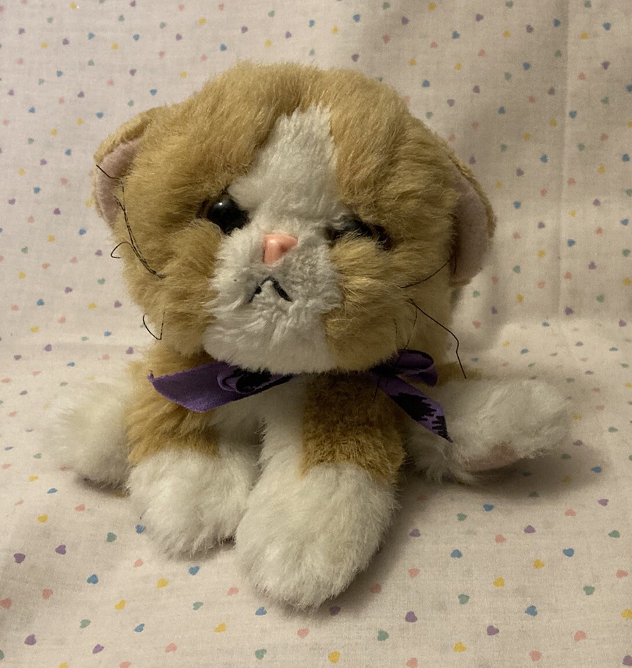 Tyco 1993 Kitty Kitty Jungle Kittens Orange & White Purring Lion Cat ...