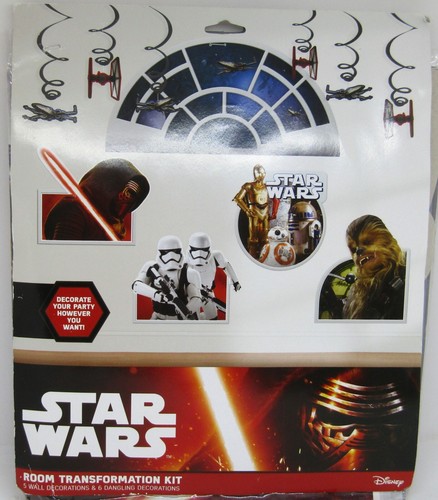 Disney Room Transformation Kit, Star Wars. 7 Wall Decorations. | eBay