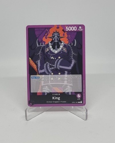 ONE PIECE Card Game - KING LEADER OP01-091 Romance Dawn ENGLISH | eBay