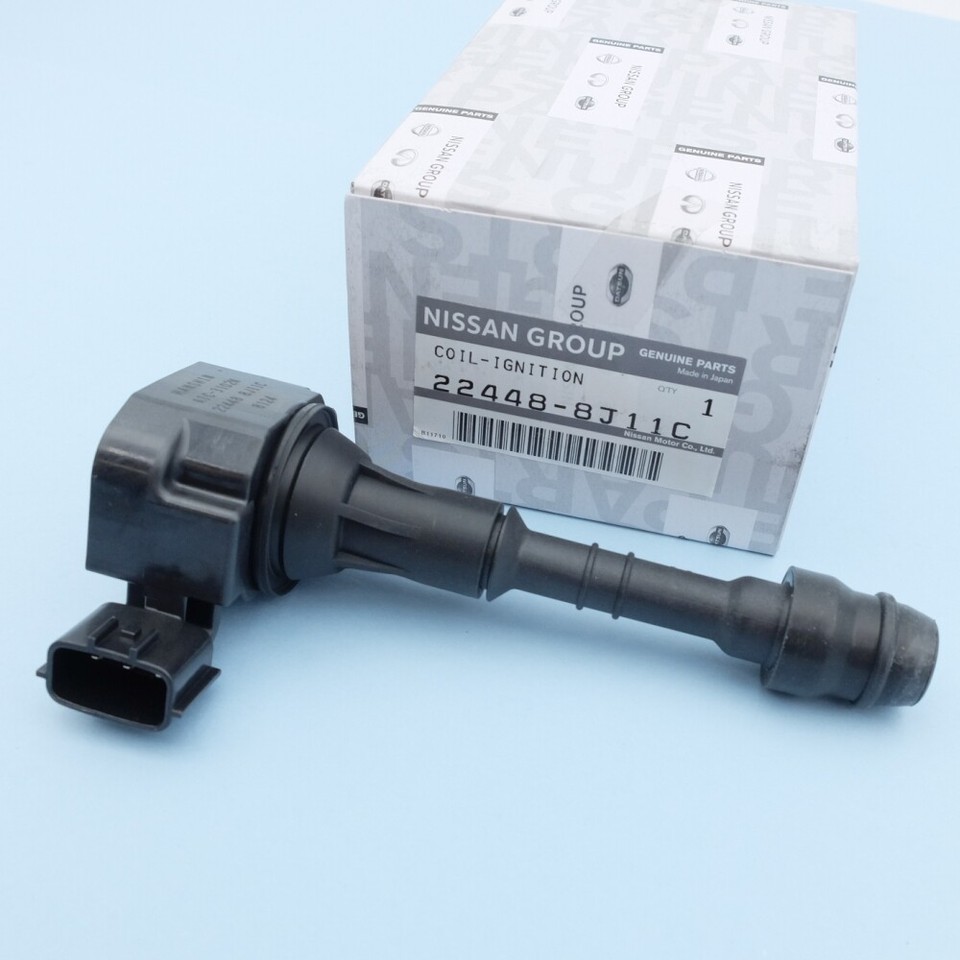 Genuine OEM Nissan Ignition Coil 22448-8J11C 224488J11C | OEM | Matte ...