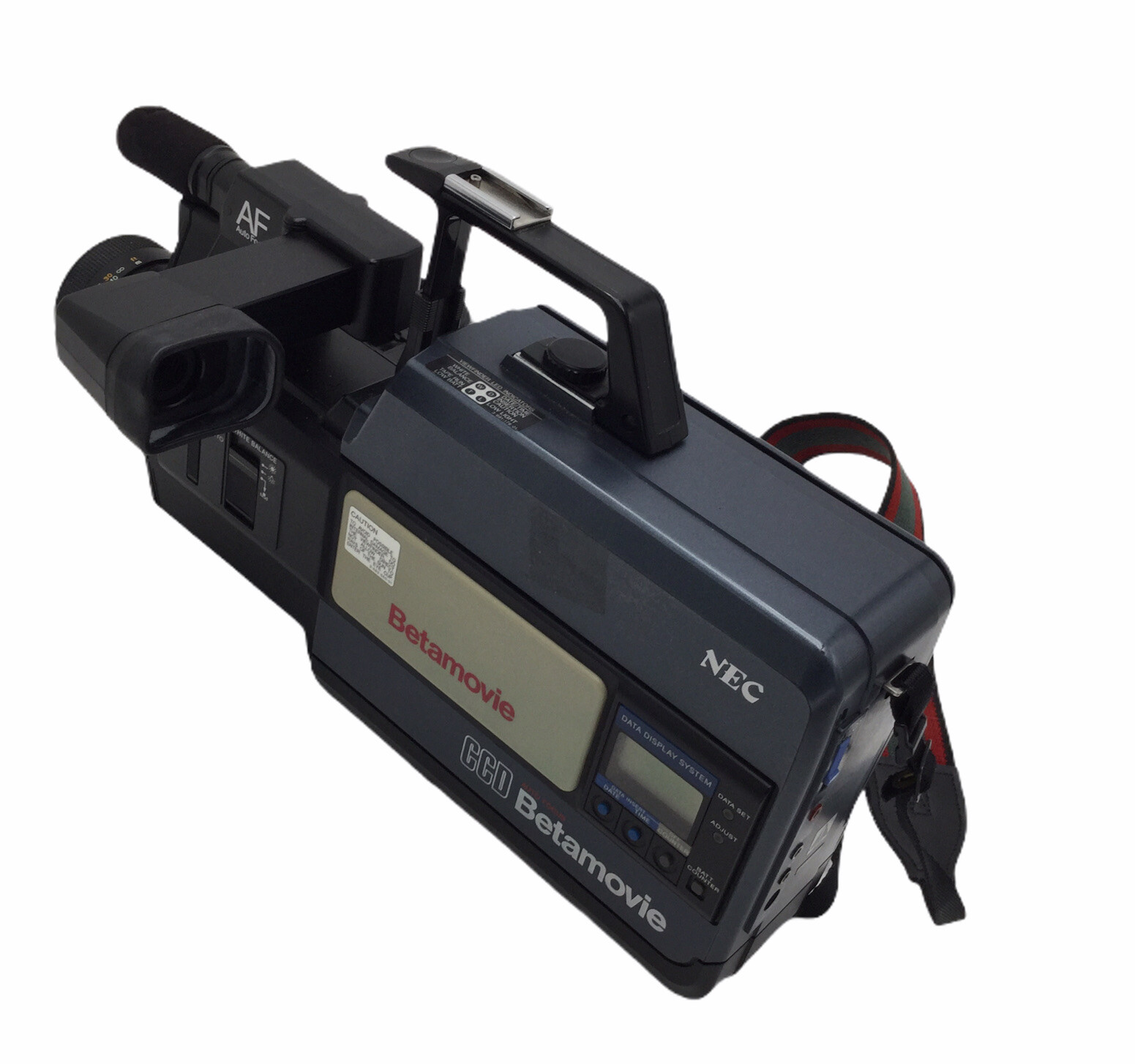 Vintage NEC CCD BETAMOVIE Model BM-55EU Auto Focus VHS Camcorder ...