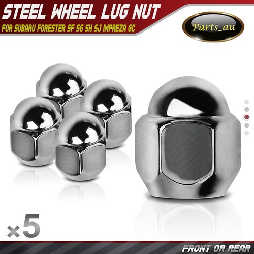 5x Wheel Nut for Subaru Forester SF SG SH SJ Impreza GC GD GF GG ...
