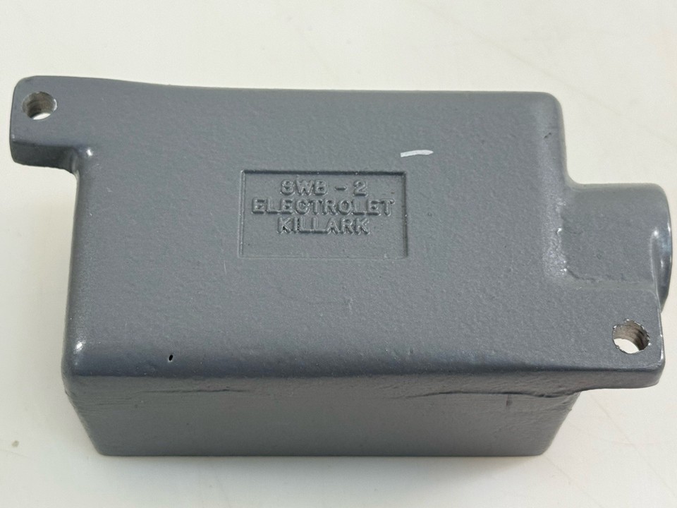 Hubbell Killark Swb-2 Electrical Box, 22 Cu In, Device Box Type, 1 Gang ...