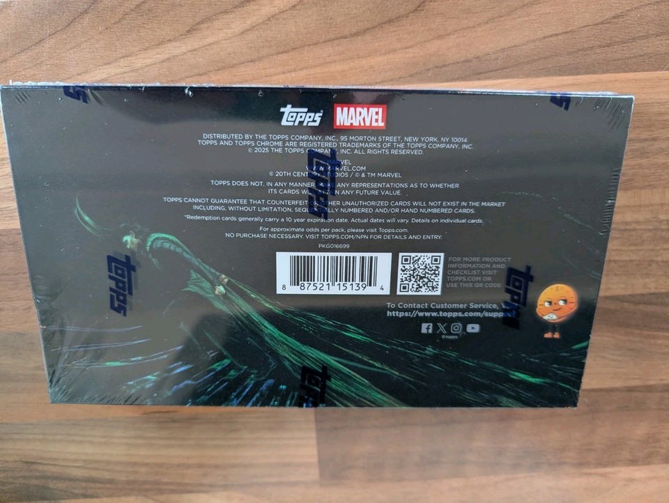 2025 Topps Marvel Studios Chrome - Hobby Box *IN HAND* Posted Today | eBay