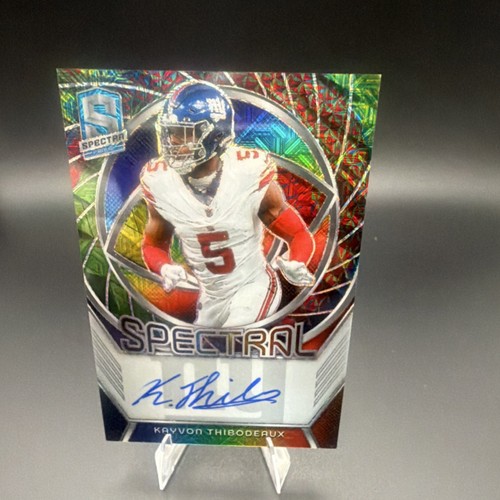 Panini Spectra Spectral Signatures Kayvon Thibodeaux Autograph /25 ...