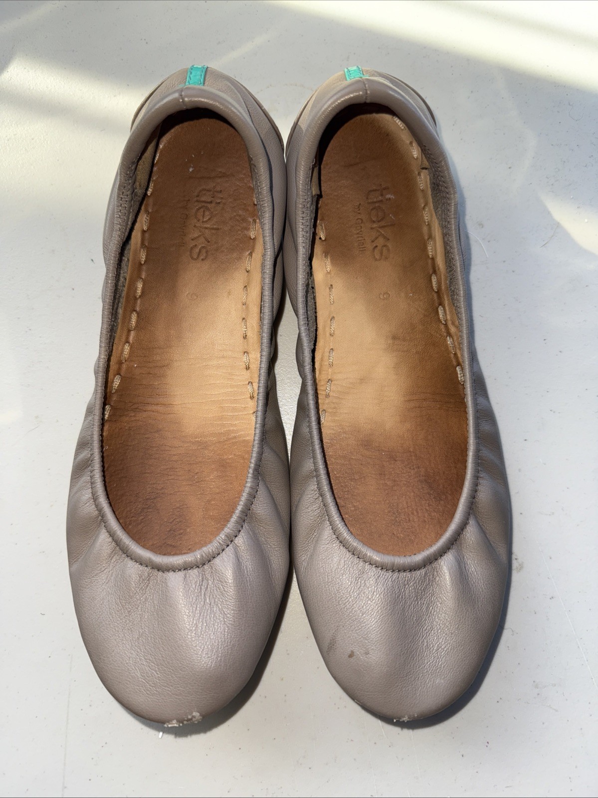 Tieks Ballet Flats Gray size 9 - Gem