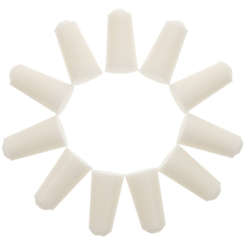 80 pcs Silicone Stoppers Test Tube Sealing Plugs Flask Stoppers Conical ...