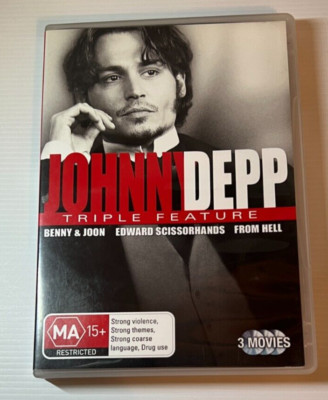 Johnny Depp Triple Feature DVD - Benny & Joon - Edward Scissorhands ...