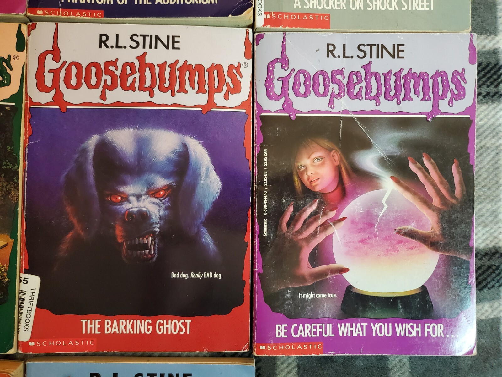 Vintage 1990's Goosebumps Book LOT (10 Books) Read Description For More ...