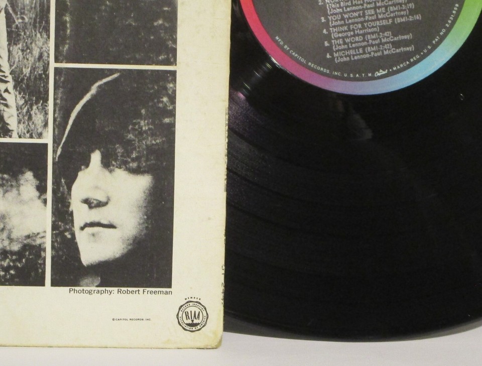 Rubber Soul The Beatles US Stereo pressing Vinyl LP Capitol Records ...