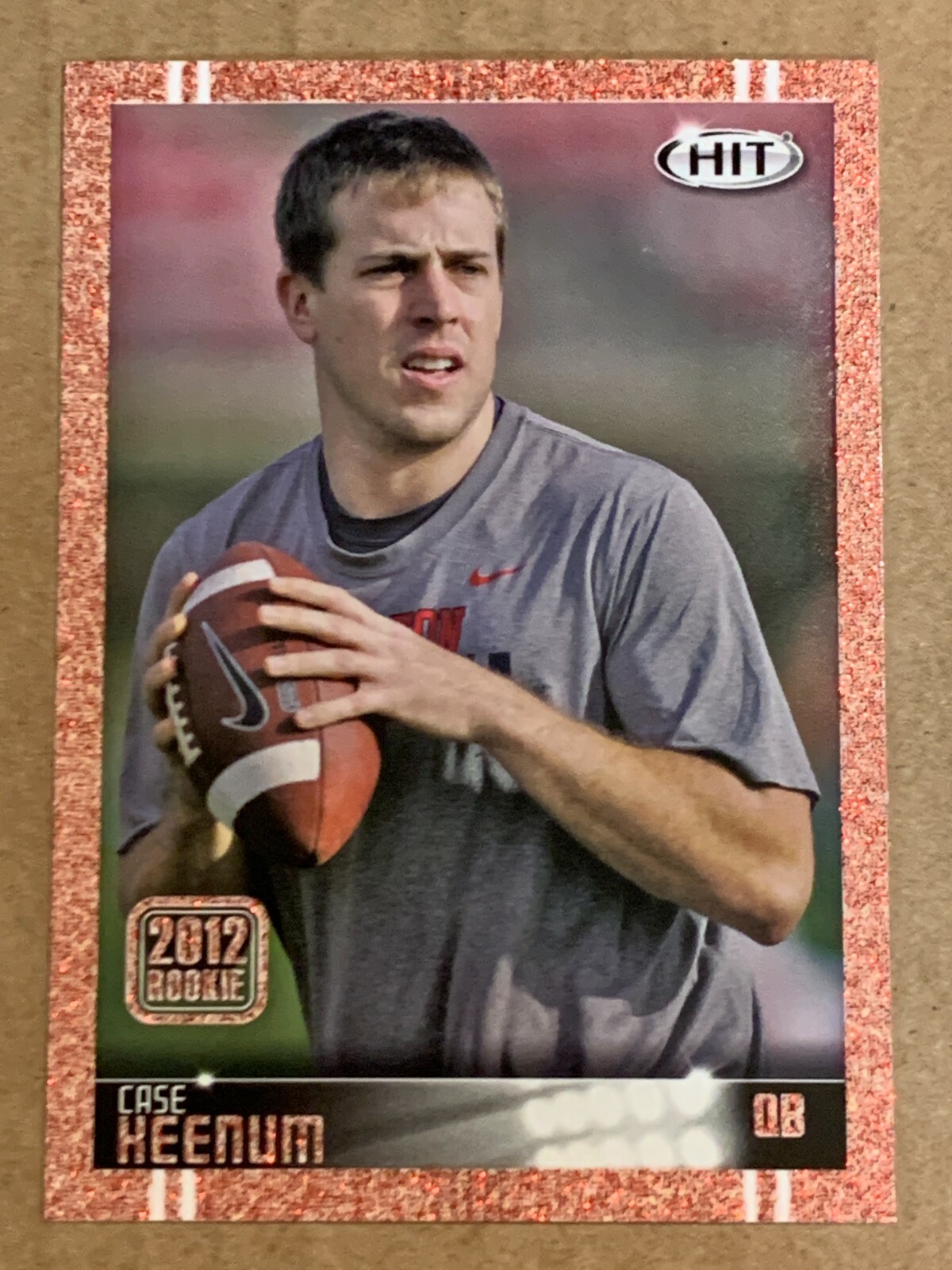 2012 Sage Hit RED Parallel. Rookie Case Keenum #48. Browns | eBay