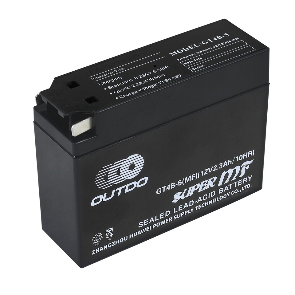 12V YT4B-5 GT4B-5 Sealed Battery for Yamaha TTR110E 110CC SR400 JR50 ...