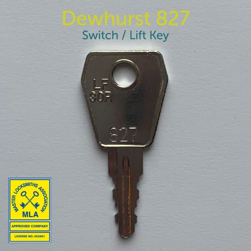 Dewhurst 827 Switch / Lift Key | eBay