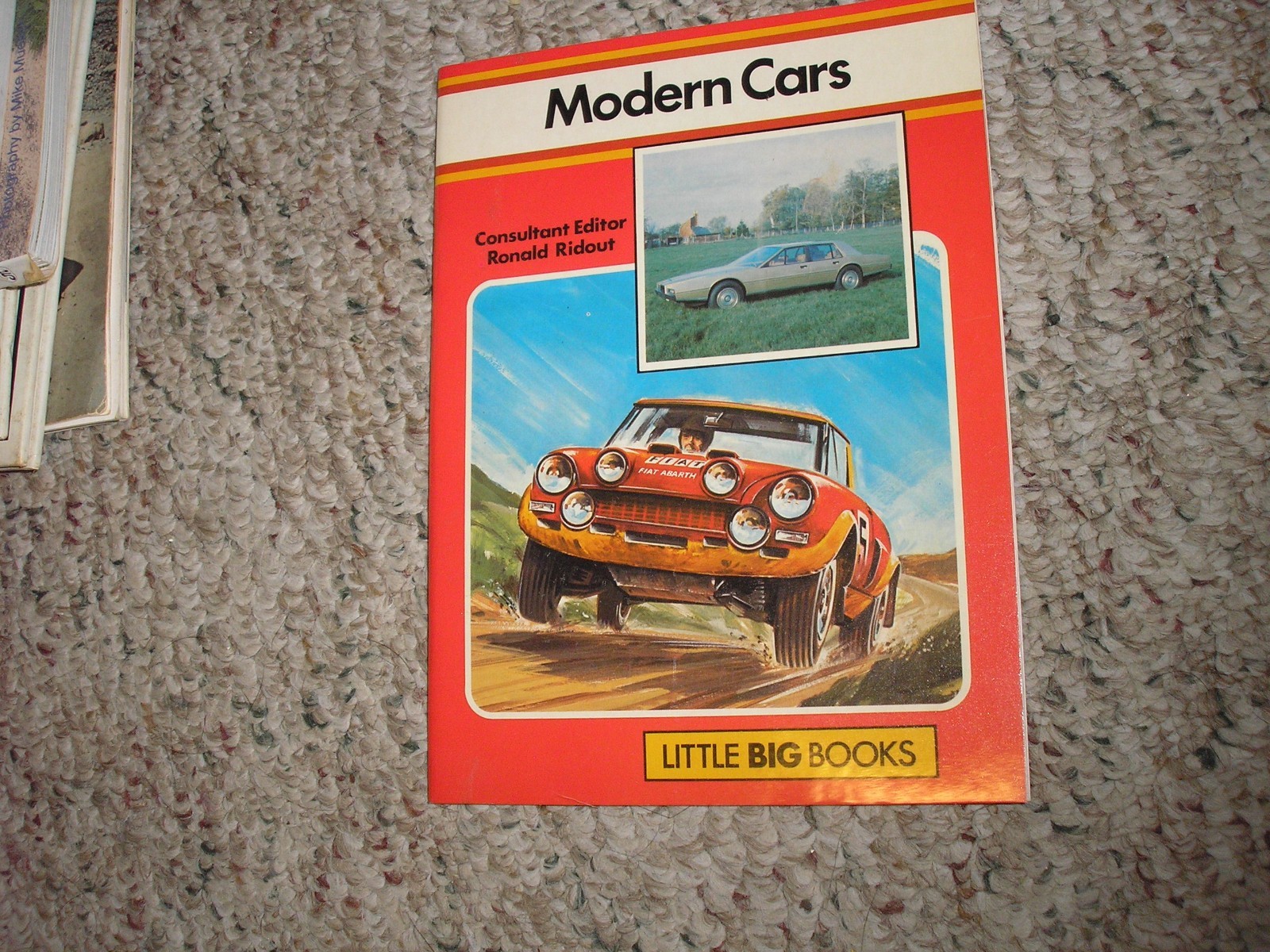 Little Big Books Modern Cars by Ronald Ridout | eBay