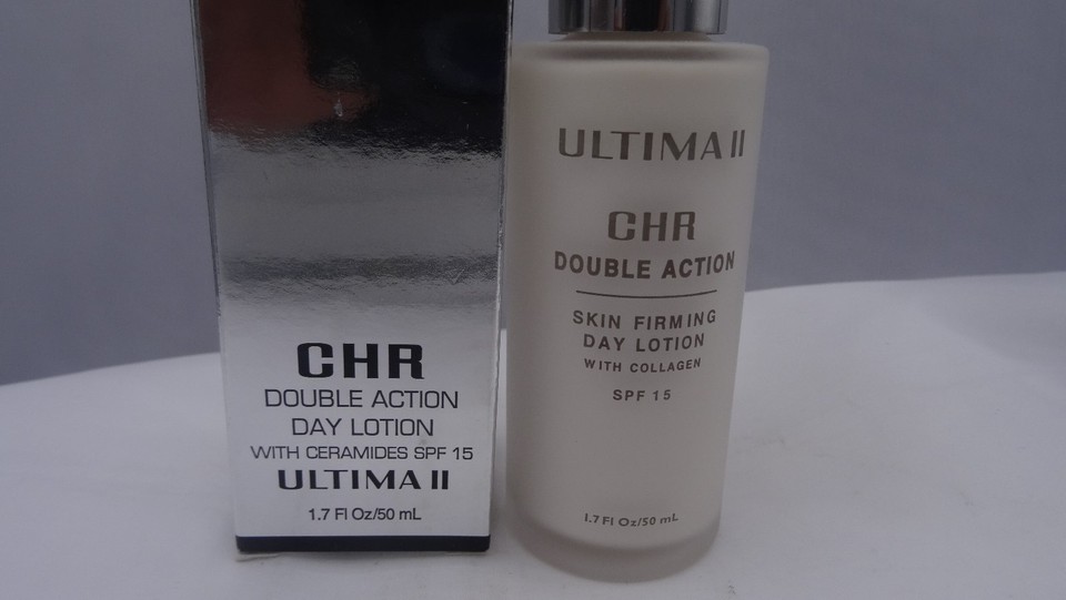 Ultima II CHR Double Action Day Lotion With Ceramides Spf 15 1.7 oz New ...