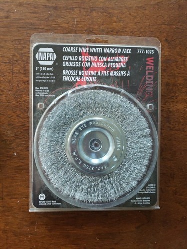 Napa Welding, Coarse Wire Wheel Narrow Face, 777-1023. 6". New | eBay