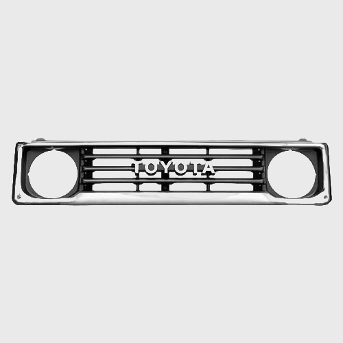 TOYOTA 53101-60060 Land Cruiser 70 Series ZX LX Front Radiator Grille ...