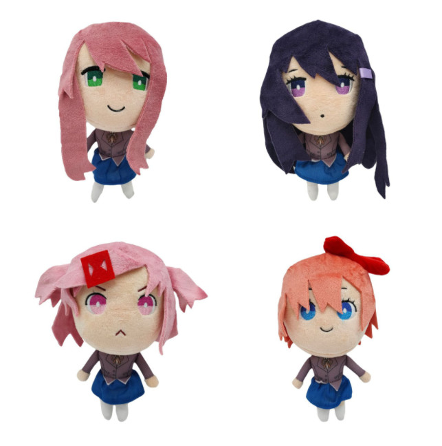 new Doki Literature Club Plus Yuri Plush new | Grelly USA