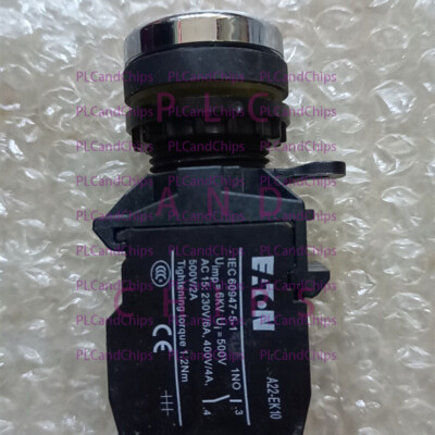 one New EATON MOELLER A22-RD-10/K11 Pushbutton Switch Free shipping | eBay