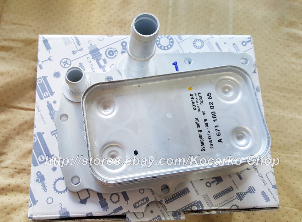 OEM Oil Cooler ASSY Ssangyong Rexton W (D20R) 01/06/2012+ #6711800265 ...