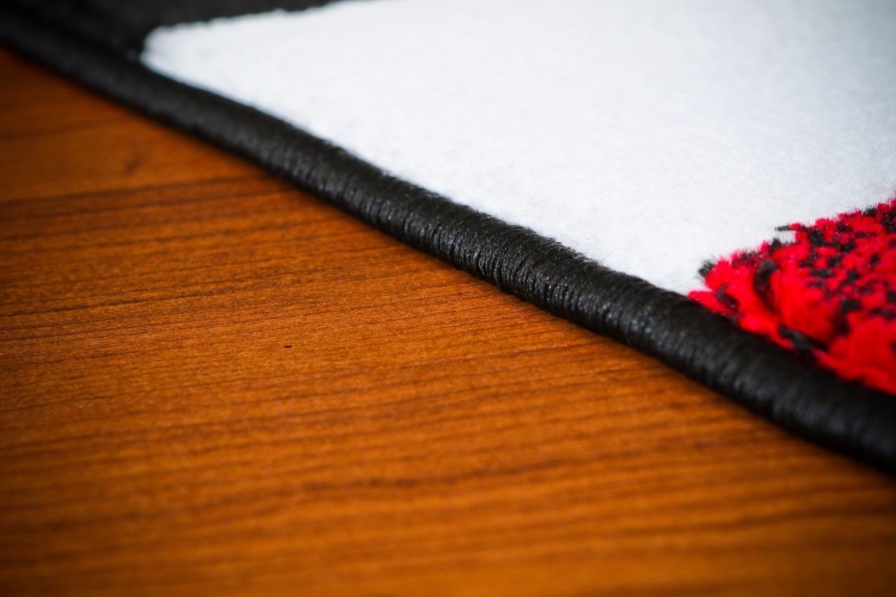 RUGS AREA RUGS CARPETS 8x10 RUG FLOOR RED MODERN LARGE COOL LIVING ROOM ...