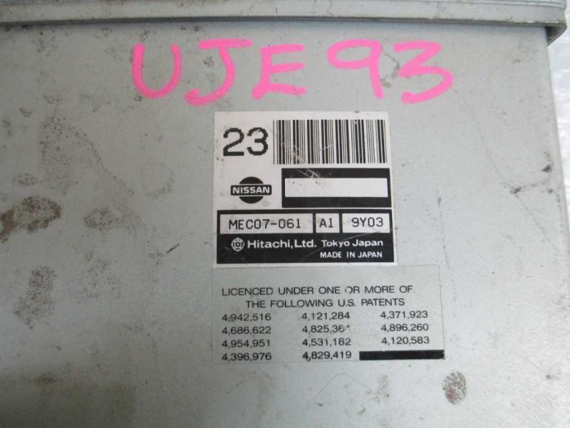 Engine ECM Control Module Fits 00 INFINITI QX4 MEC07-061 A1 MEC07061A1 ...
