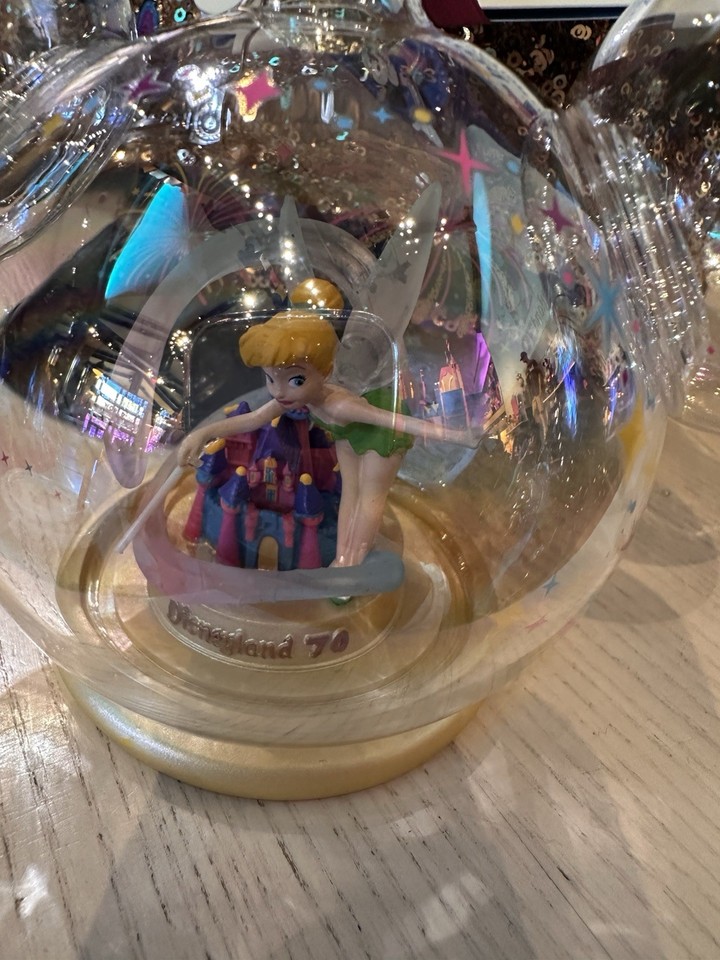 New 2025 Disneyland 70th Anniversary Mickey Head Castle Tinker Bell ...