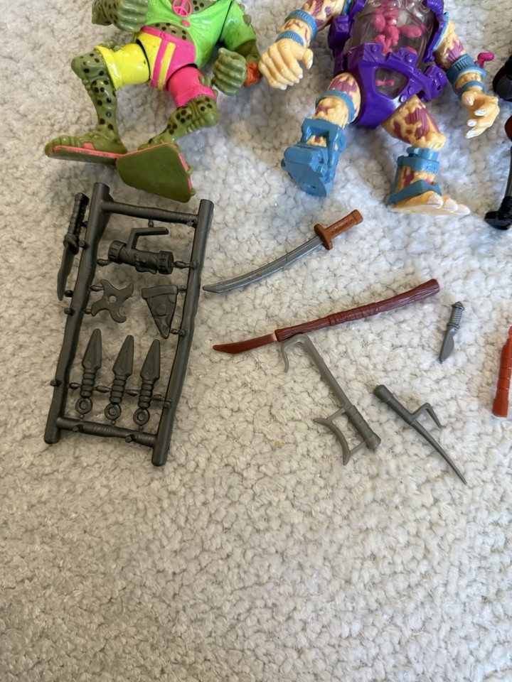 Vintage and Modern Teenage Mutant Ninja Turtles Action Figure LotW ...