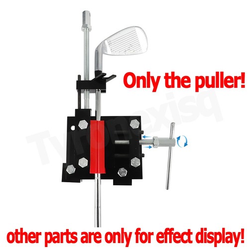 Golf Shaft Puller Extractor for Steel/Graphite Club Shaft Tool Manual ...