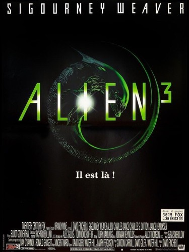 ALIEN 3, SIGOURNEY WEAVER, 1992, REPRO MOVIE POSTER, VINTAGE, HQ | eBay
