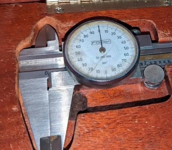 vintage helios fowler dial caliper, micrometer 6" Model 52-010-006 ...