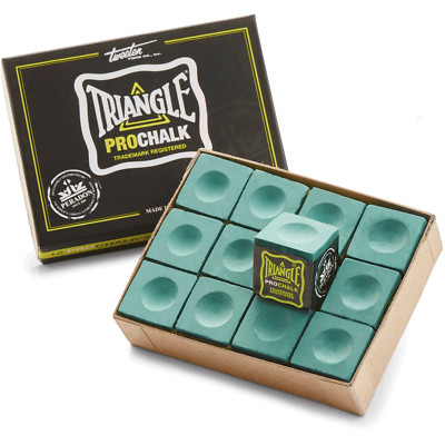 TRIANGLE GREEN PRO CHALK FOR THE SERIOUS PLAYER IN VARIOUS QUANTITIES ...