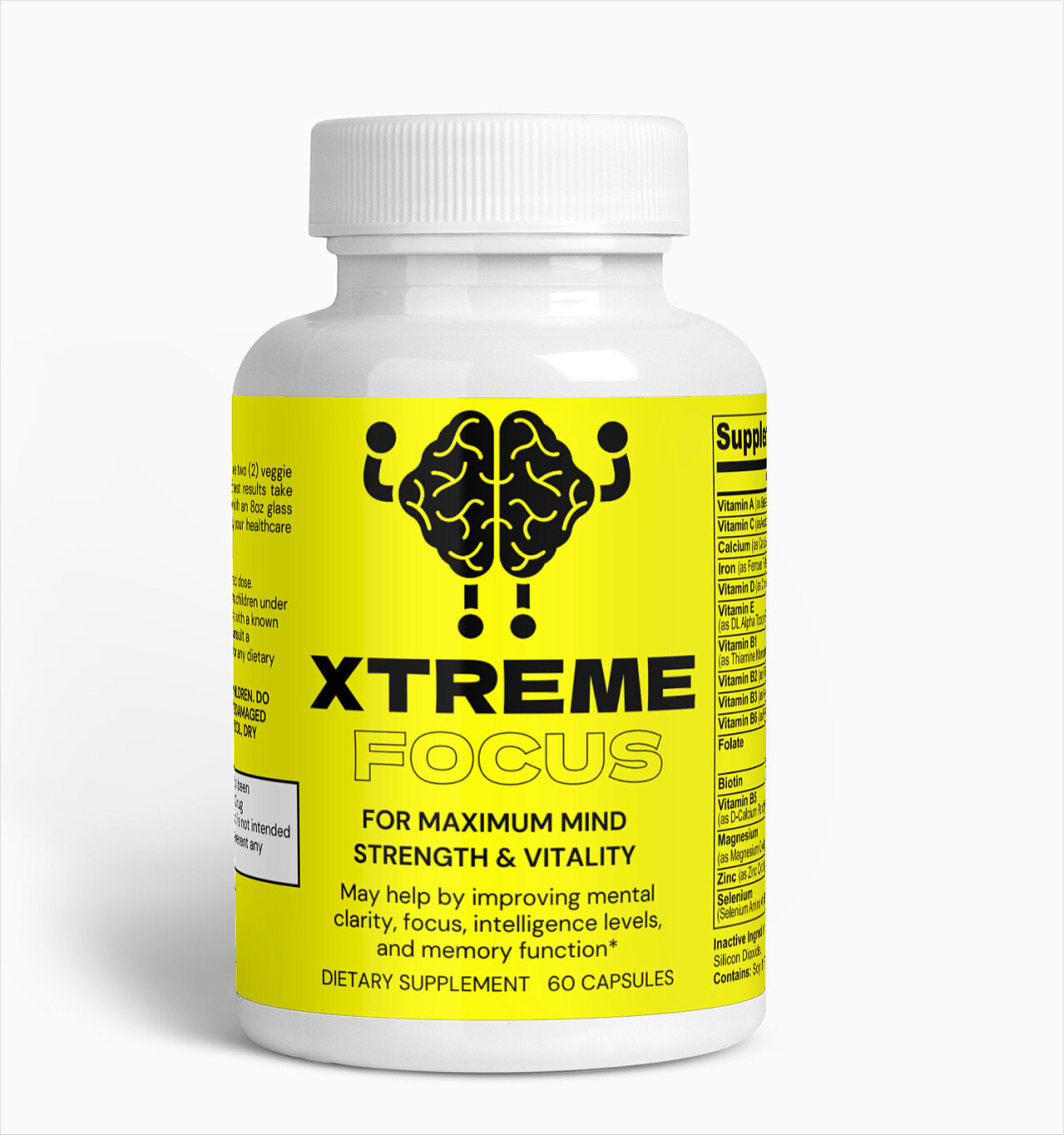 XTREME FOCUS: POWERFUL BRAIN FORMULA FOR MAXIMUM MENTAL STRENGTH ...