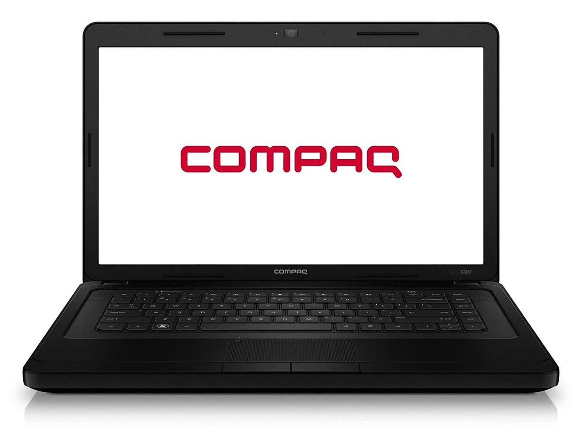 Black Compaq Laptop