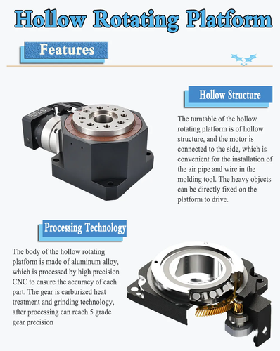 Heavy Duty Rotary Table Stepper Servo Motor Turntable circular ...