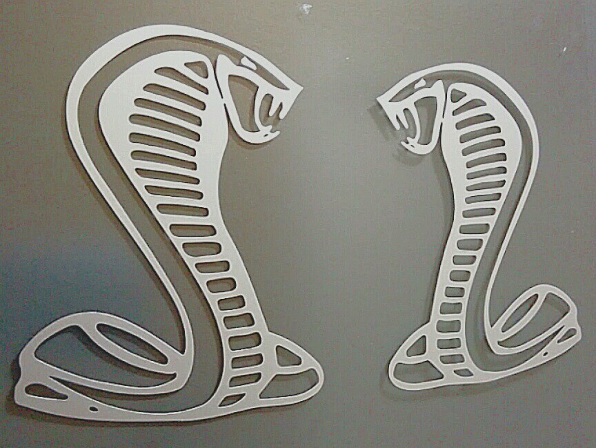 1 SET COBRA SNAKES VINYL DECAL STICKER 3" | eBay