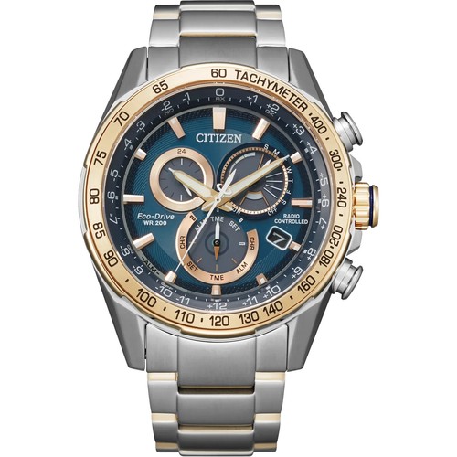 Citizen Atomic Timekeeping PCAT Collection Solar Chronograph Watch ...