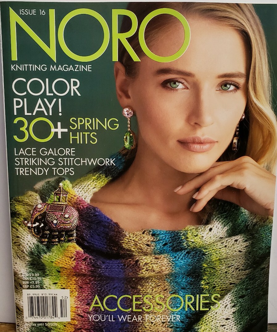 Noro Spring Summer 2020 Issue 16 Knitting Color Play AccessoriesFREE ...