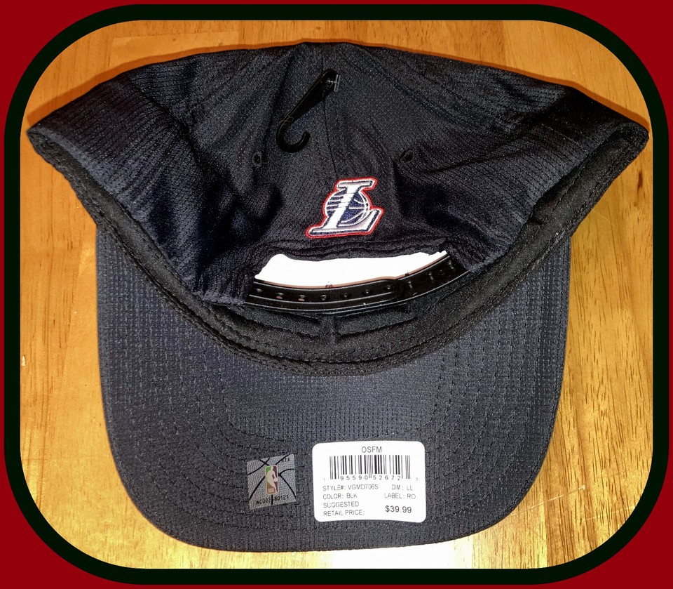 Los Angeles Lakers Ultra Game Black USA Adult Snapback Cap OSFM NWT | eBay