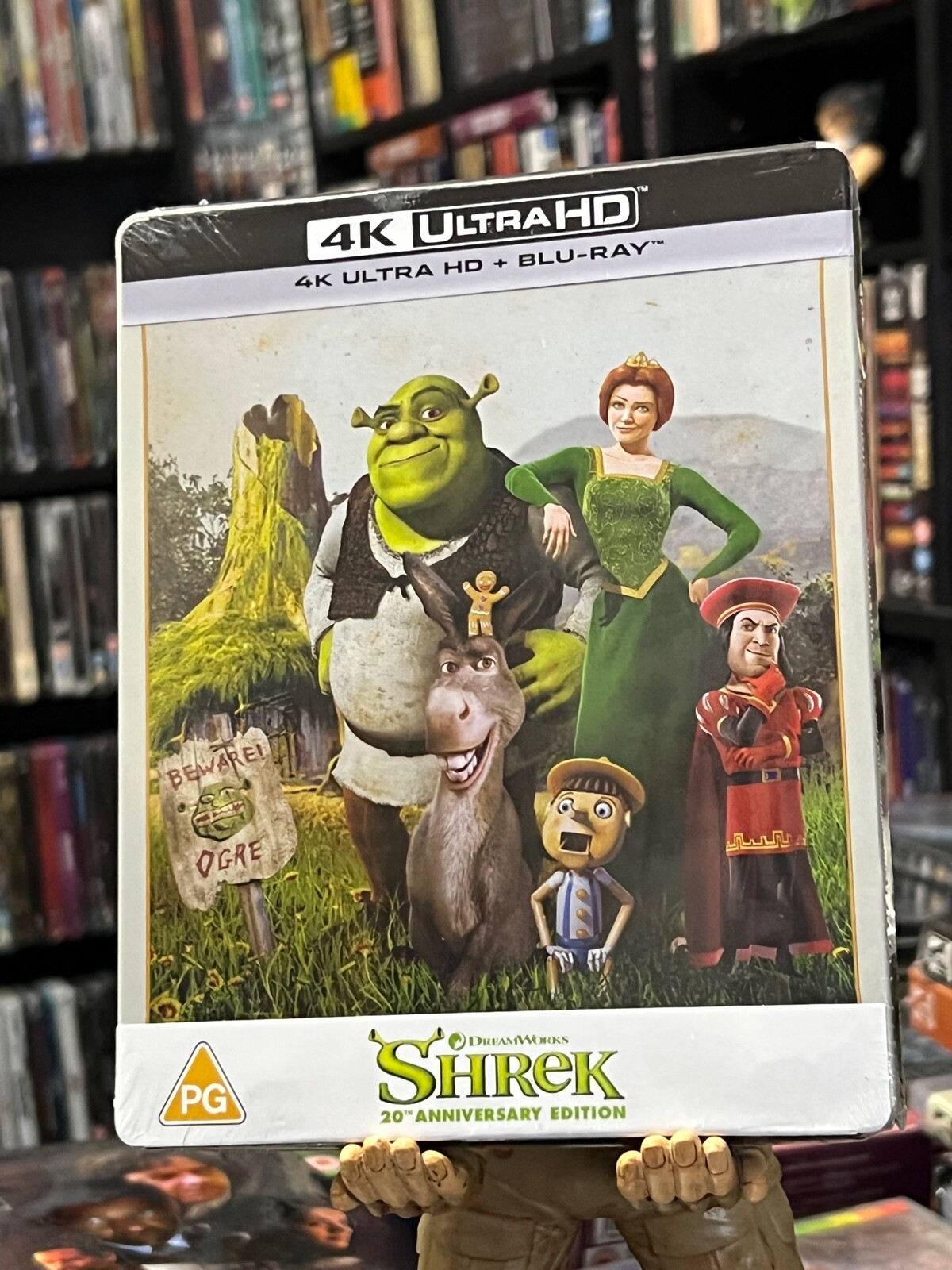 Shrek 20th Aniversary Steelbook (4k UHD Blu-ray) Factory for sale ...