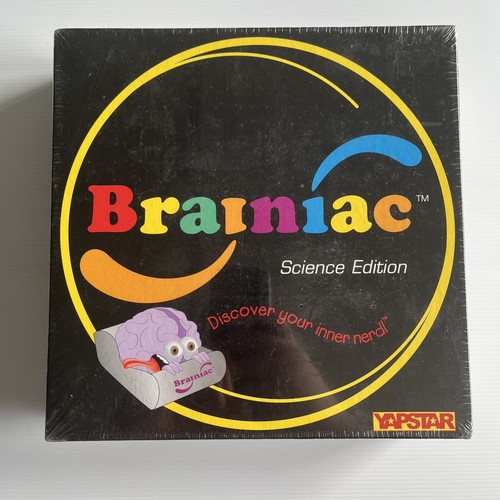 Brainiac Science Edition Board Game BRAND Yapstar New & Sealed FREE ...