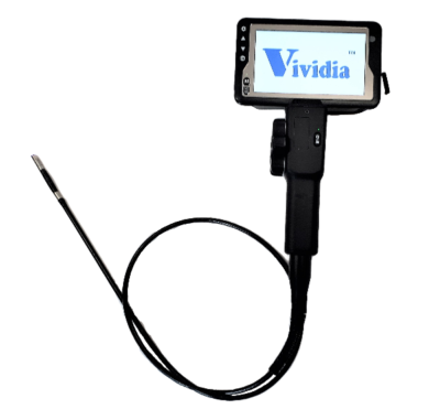 5.5mm 1m Long Articulating HD Borescope Videoscope 4.5" Monitor Auto ...