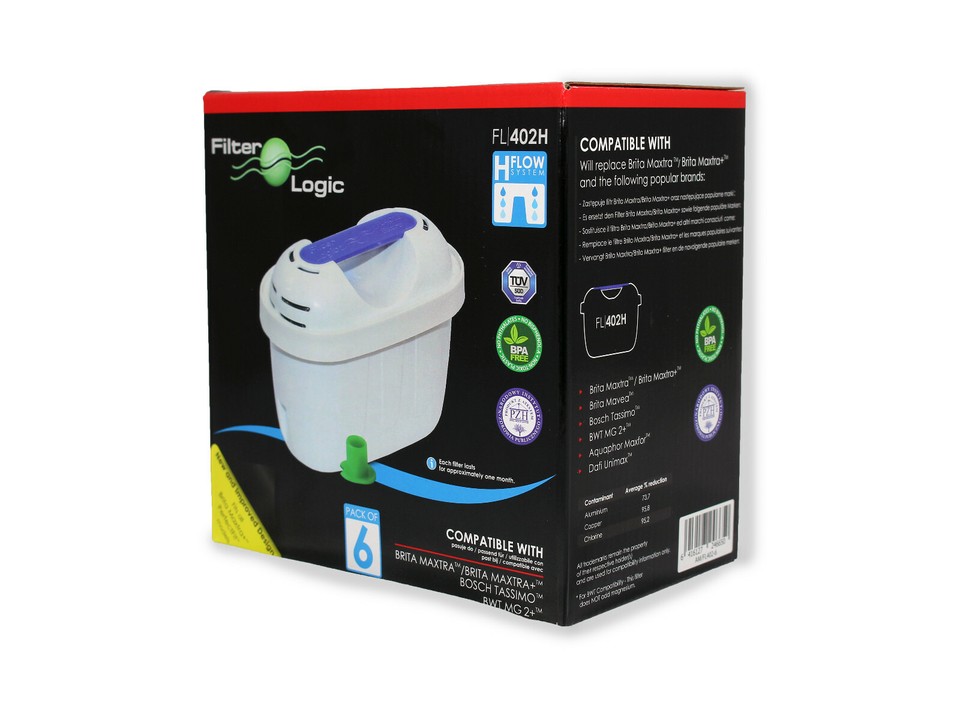 Universal Water Filter Cartridge compatible with BRITA Fjord Cool Water ...
