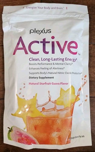 Plexus Active Starfruit Guava New Sealed Bag 15 Single Serve Packets | eBay