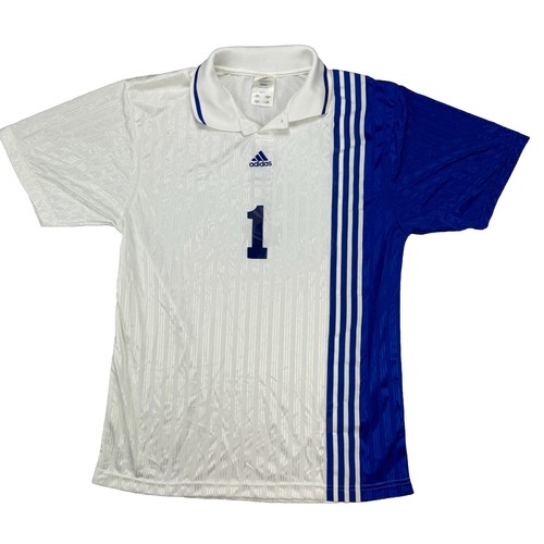 Vtg 90’s Adidas Men’s Football Soccer Jersey Sz Large COLORBLOCK Center ...