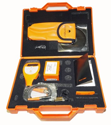 ELCOMETER 456 Coating Thickness Gauge Kit w Straight and PINIP Probes ...