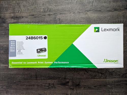 Lexmark Genuine 24B6015 EHY Black Toner OEM Original M5155 M5163 M5170 ...