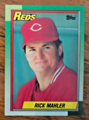 Rick Mahler Cincinnati Reds 1990 Topps Baseball Card #151 MINT | eBay