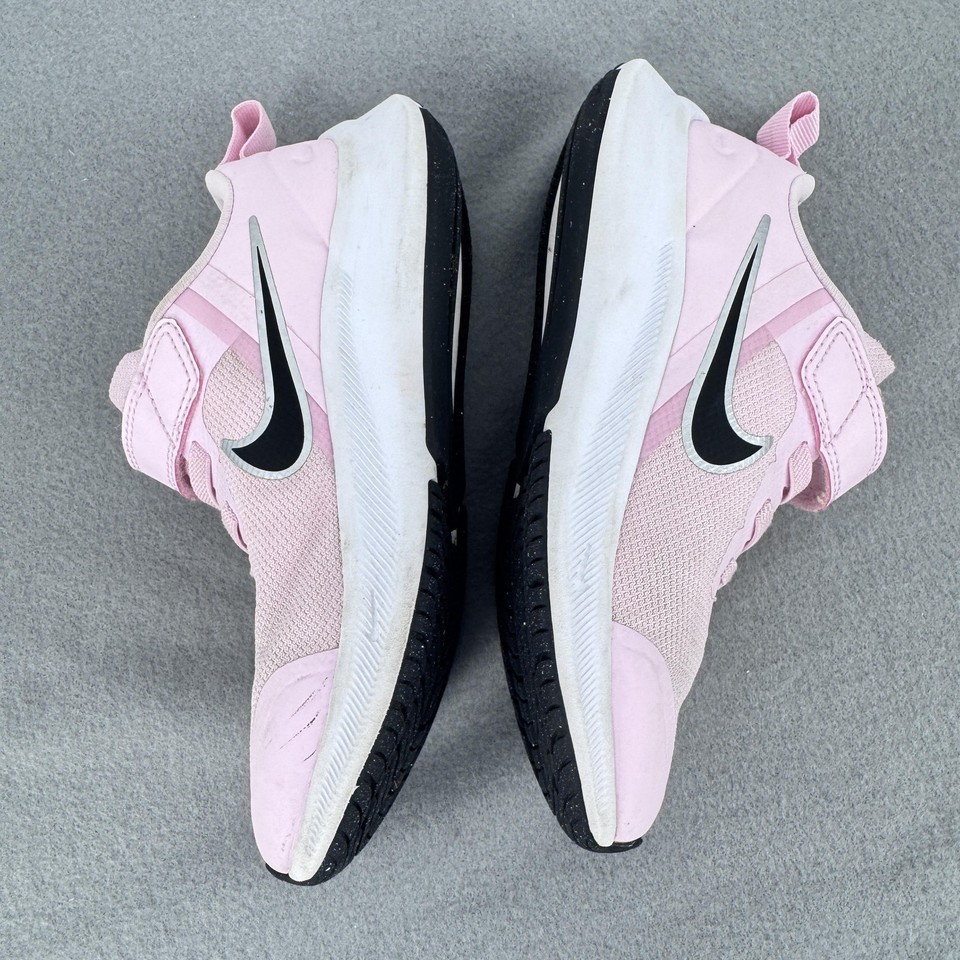 Nike Star Runner 3 Shoes Kids Size 13C Pink Black Girls Running ...