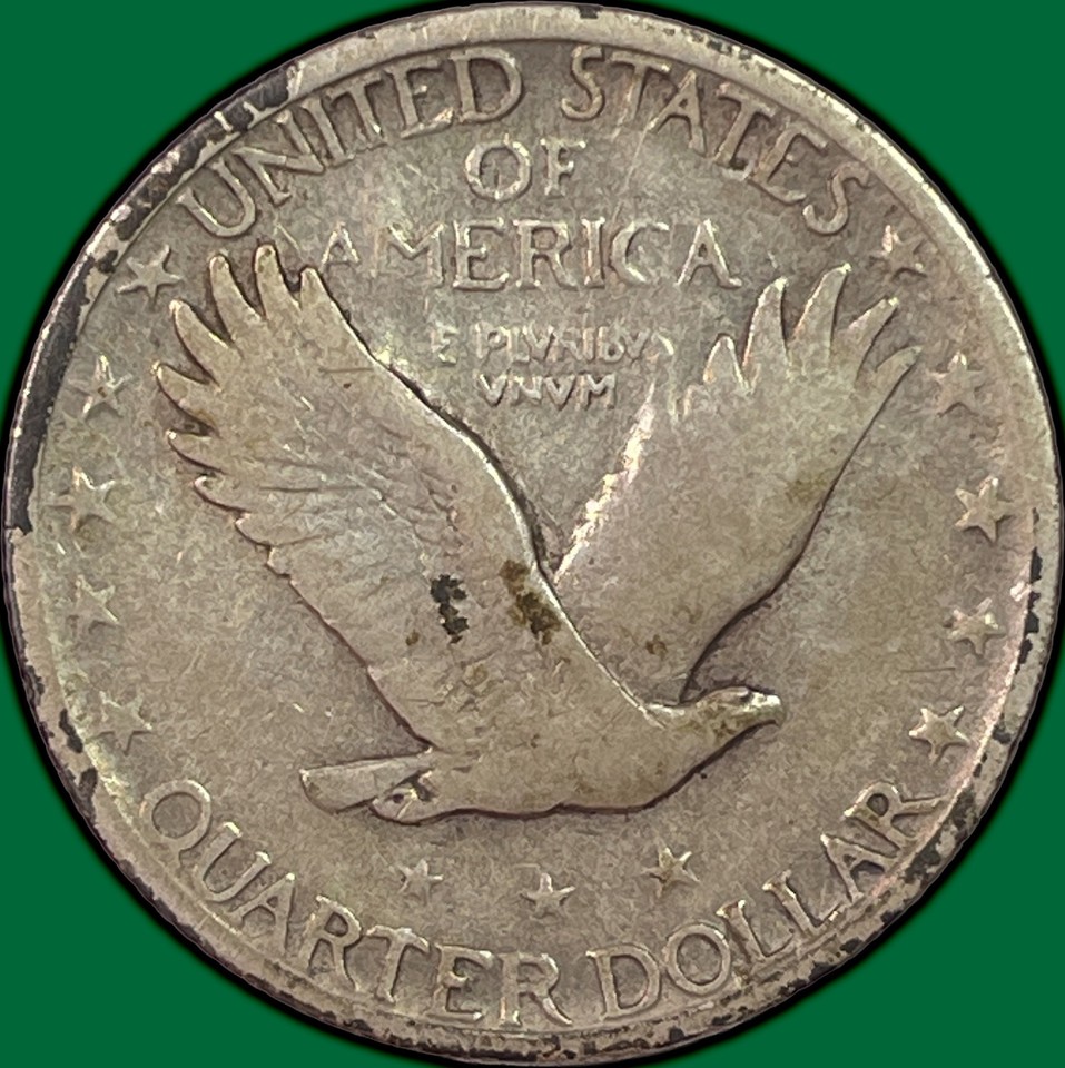 1927-S Standing Liberty Quarter Choice Fine F+ Coin #32713 | eBay
